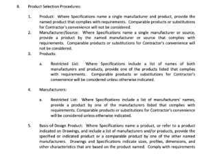Basis of Design and Substitutions Simplified - ZeroDocs Dev